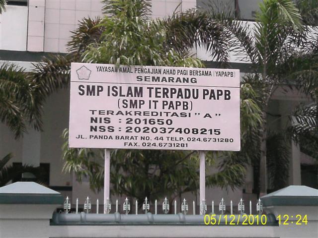 SMPIT Papb Semarang - Semarang | junior school