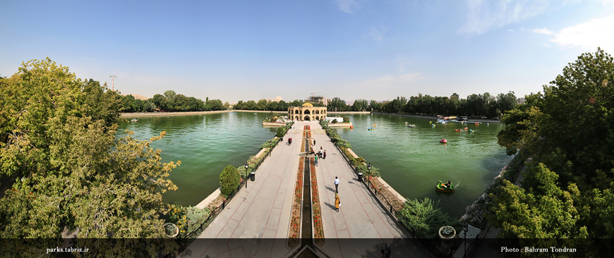 El Goli Artificial park lake - Tabriz