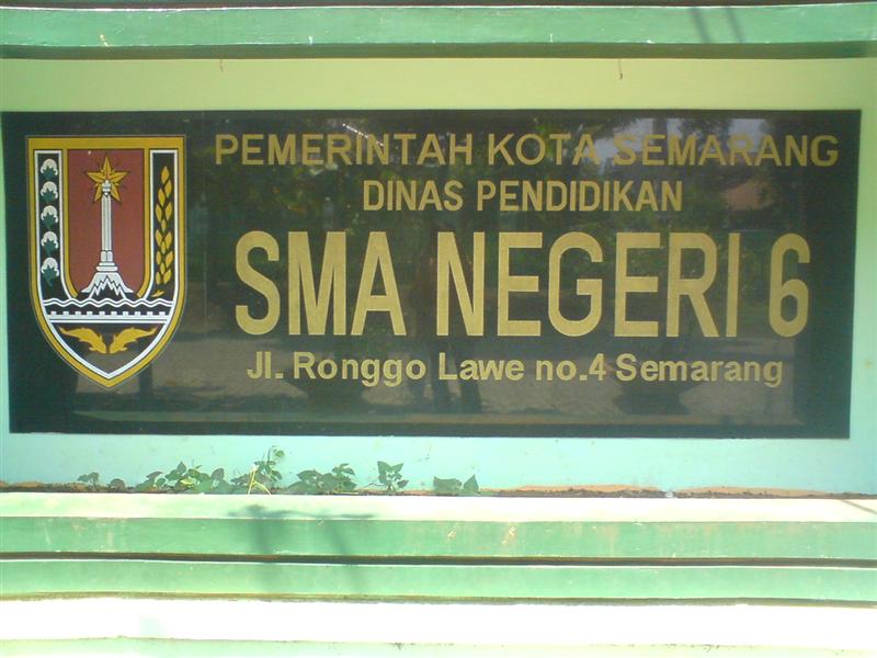 SMA Negeri 6 Semarang - Semarang