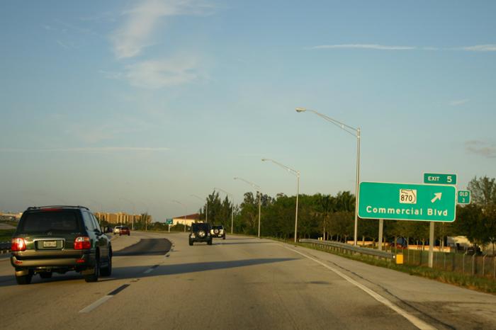 Sawgrass Expressway Exit 3 (Commercial)