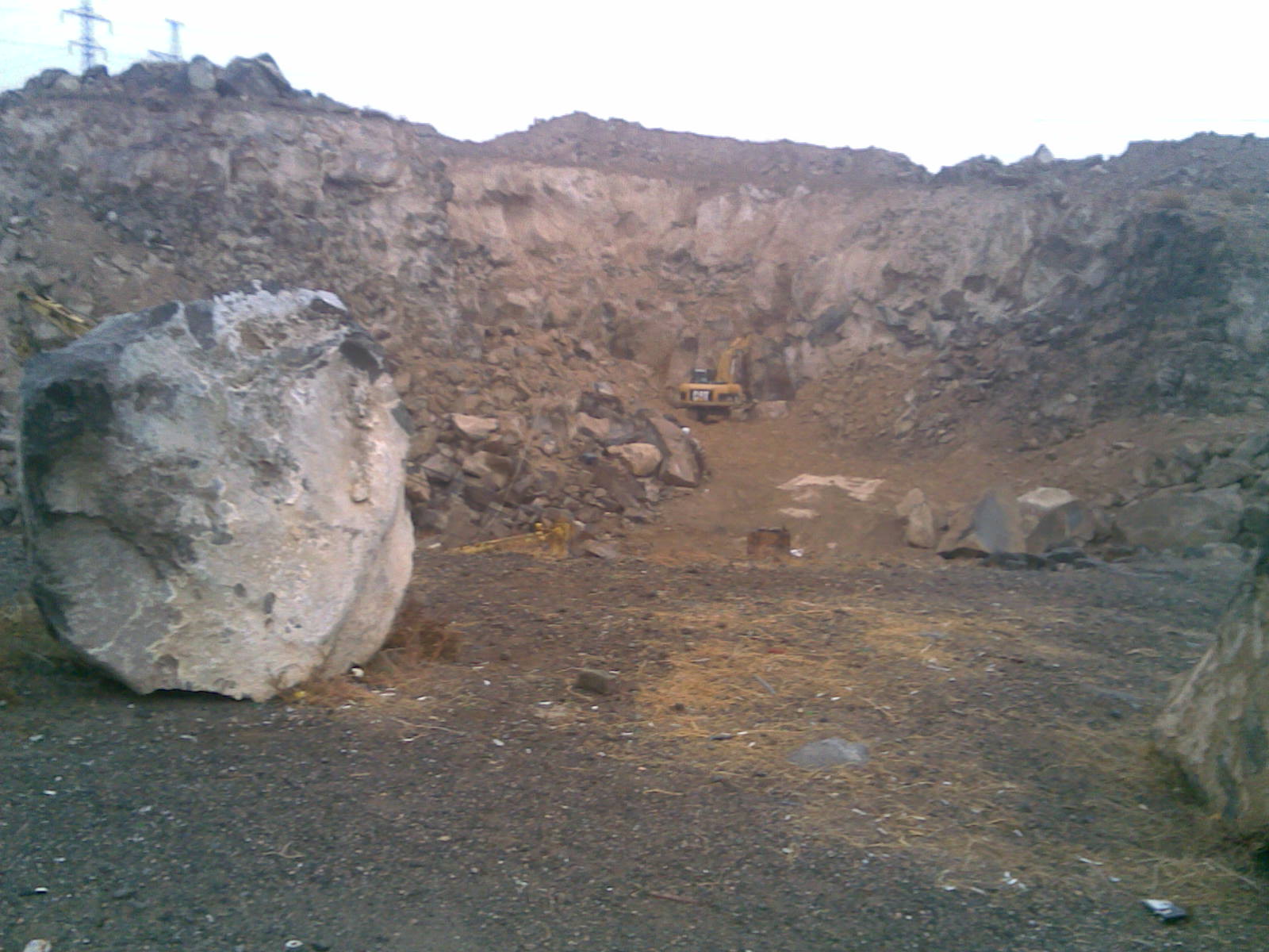 Basalt quarry - Yerevan