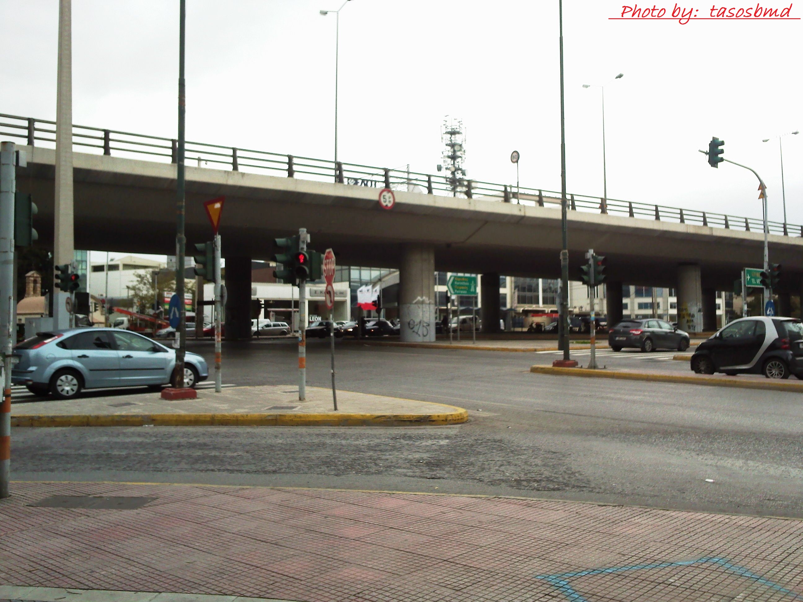 A1 Exit 8 Sepolia - Athens | highway interchange / exit