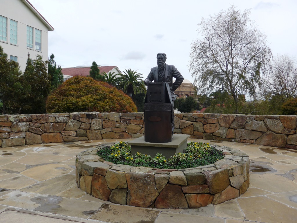 Eadweard Muybridge Statue - San Francisco, California