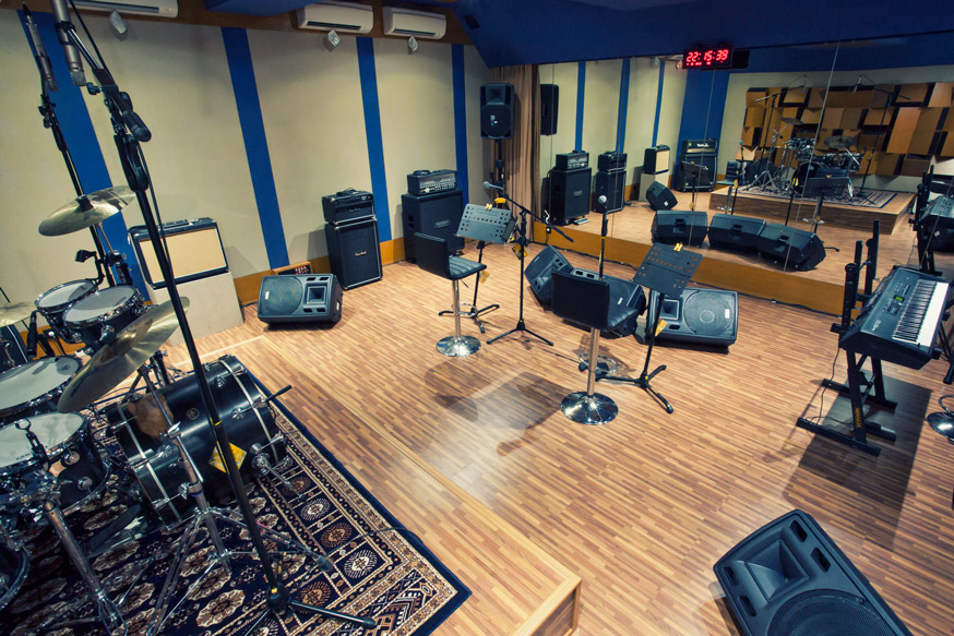 POJUR STUDIO'S - Jakarta | rock/ pop music venue, musical instruments ...