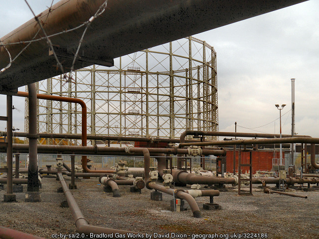 Bradford Road Gas Works - Manchester | gas distribution station