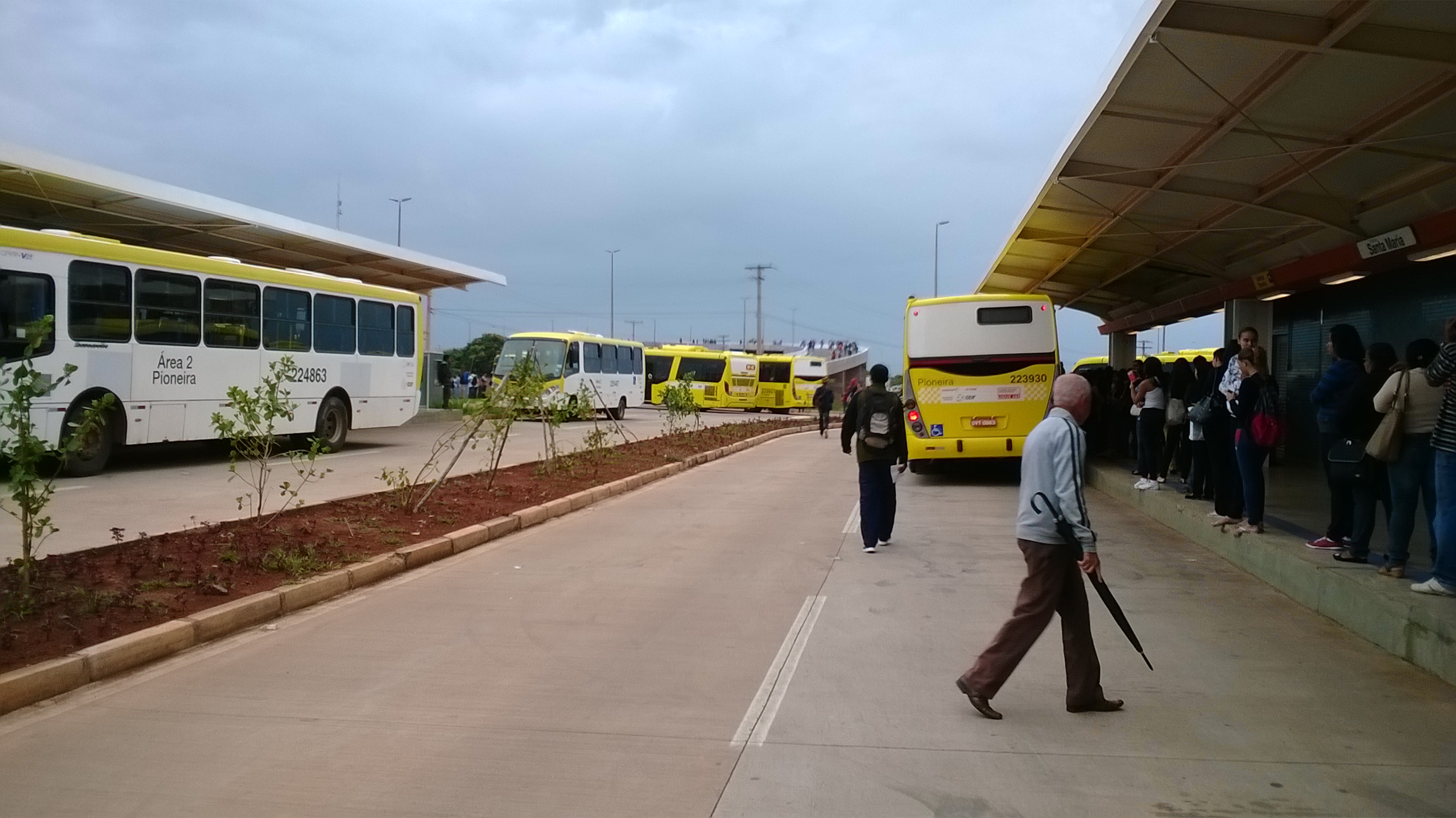 Terminal de Integração Santa Maria (TISM) - BRT Eixo Sul - Santa Maria