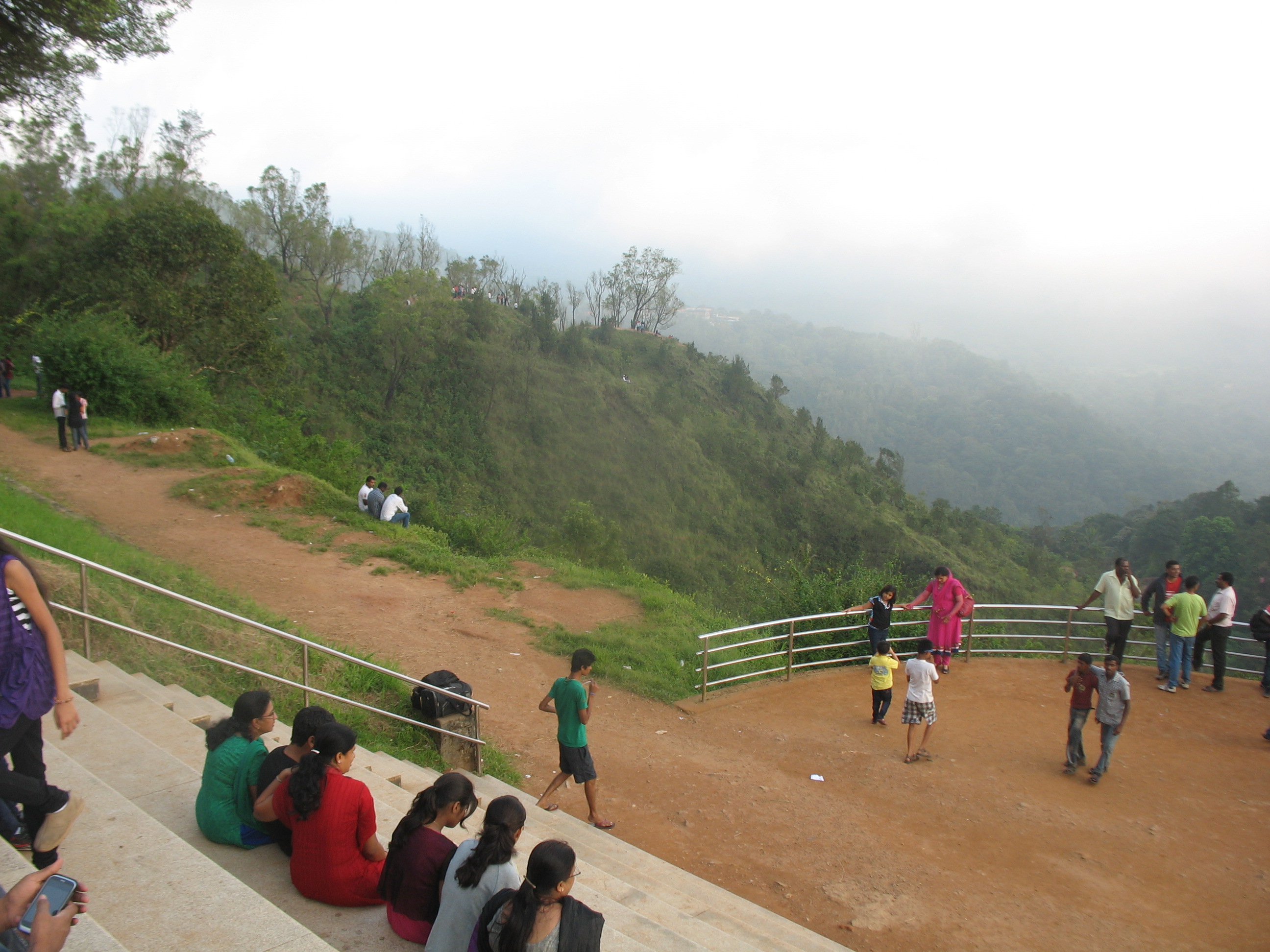Raja seat and gardens - Madikeri