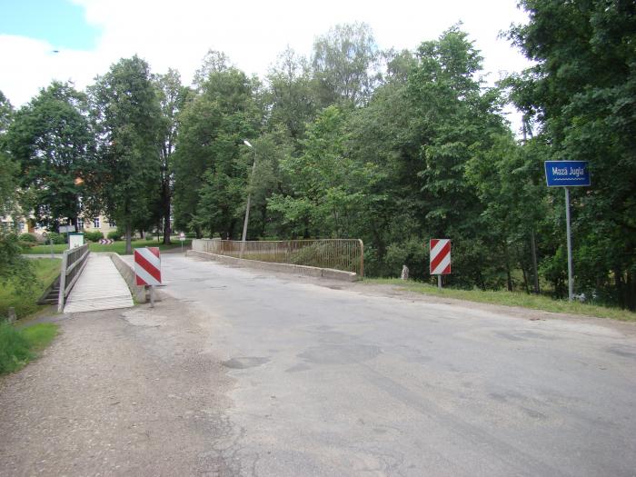 Road bridge across Mazā Jugla River - Suntaži