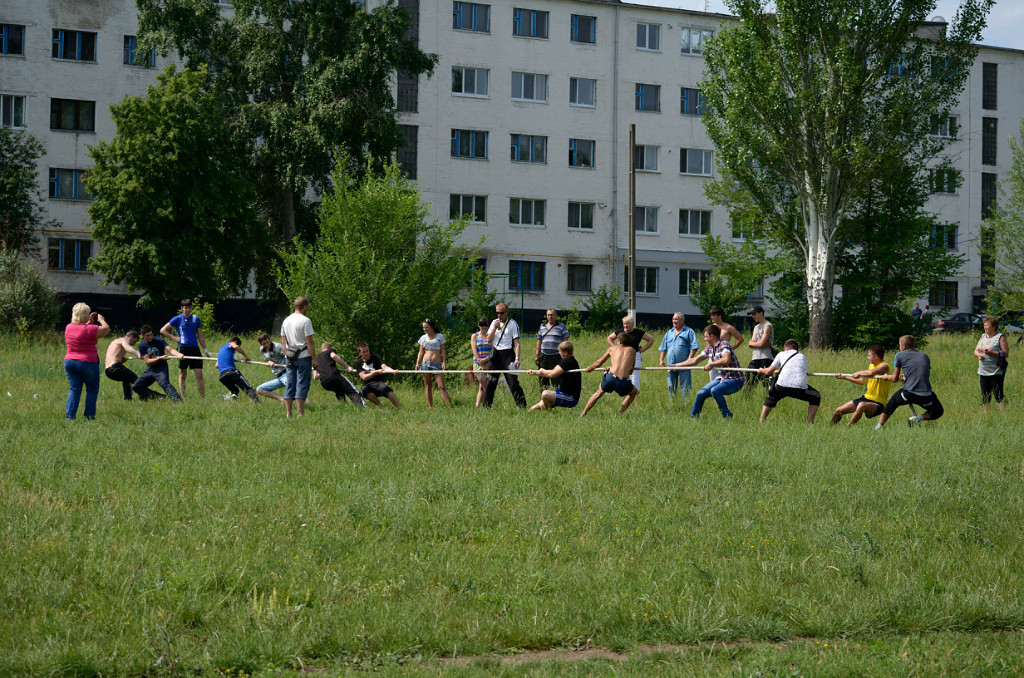 Vocational school No.56's territory - Lysychansk