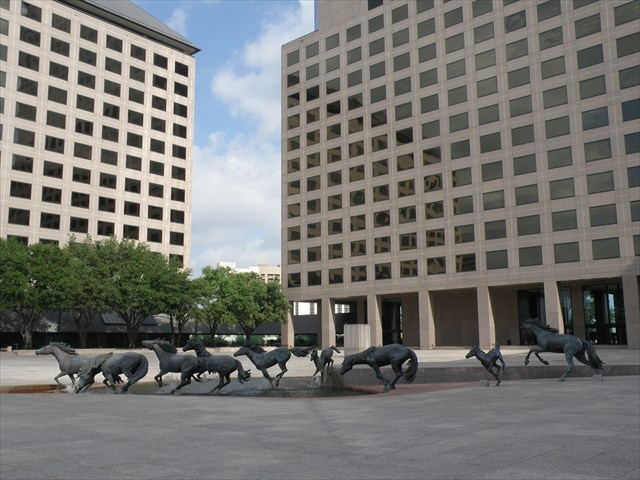 The Mustangs of Las Colinas - Irving, Texas