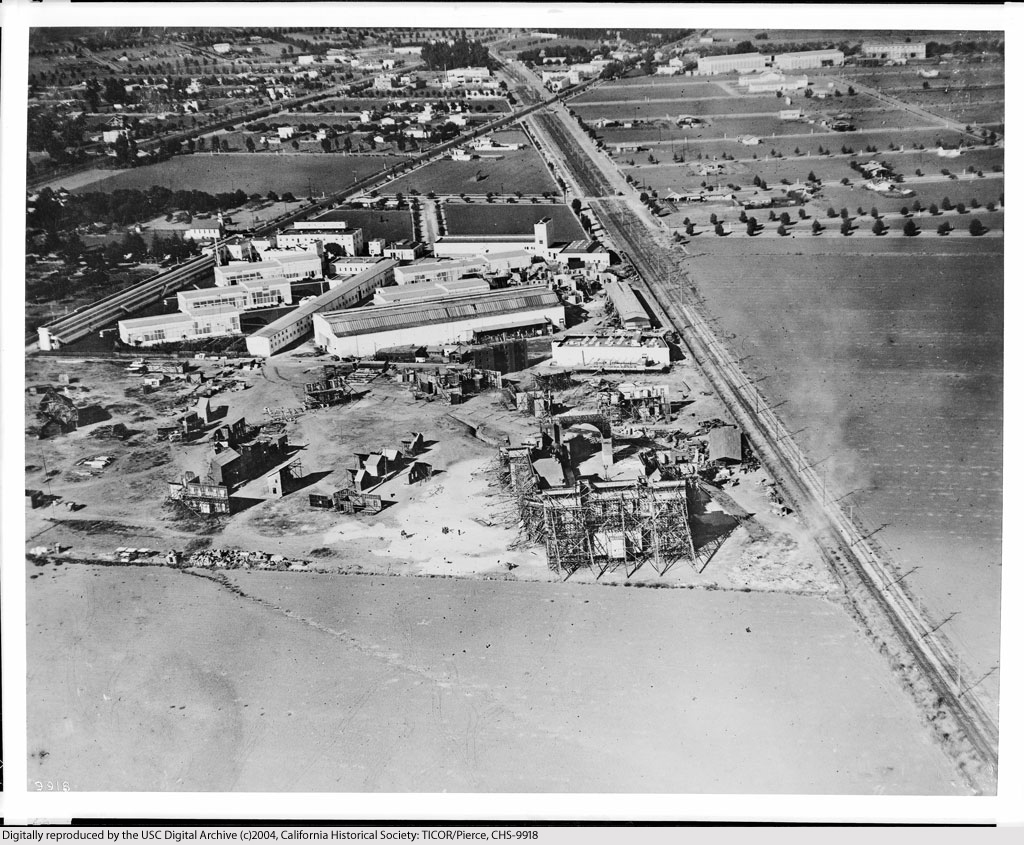 Ince-Triangle/Goldwyn backlot area - Culver City, California