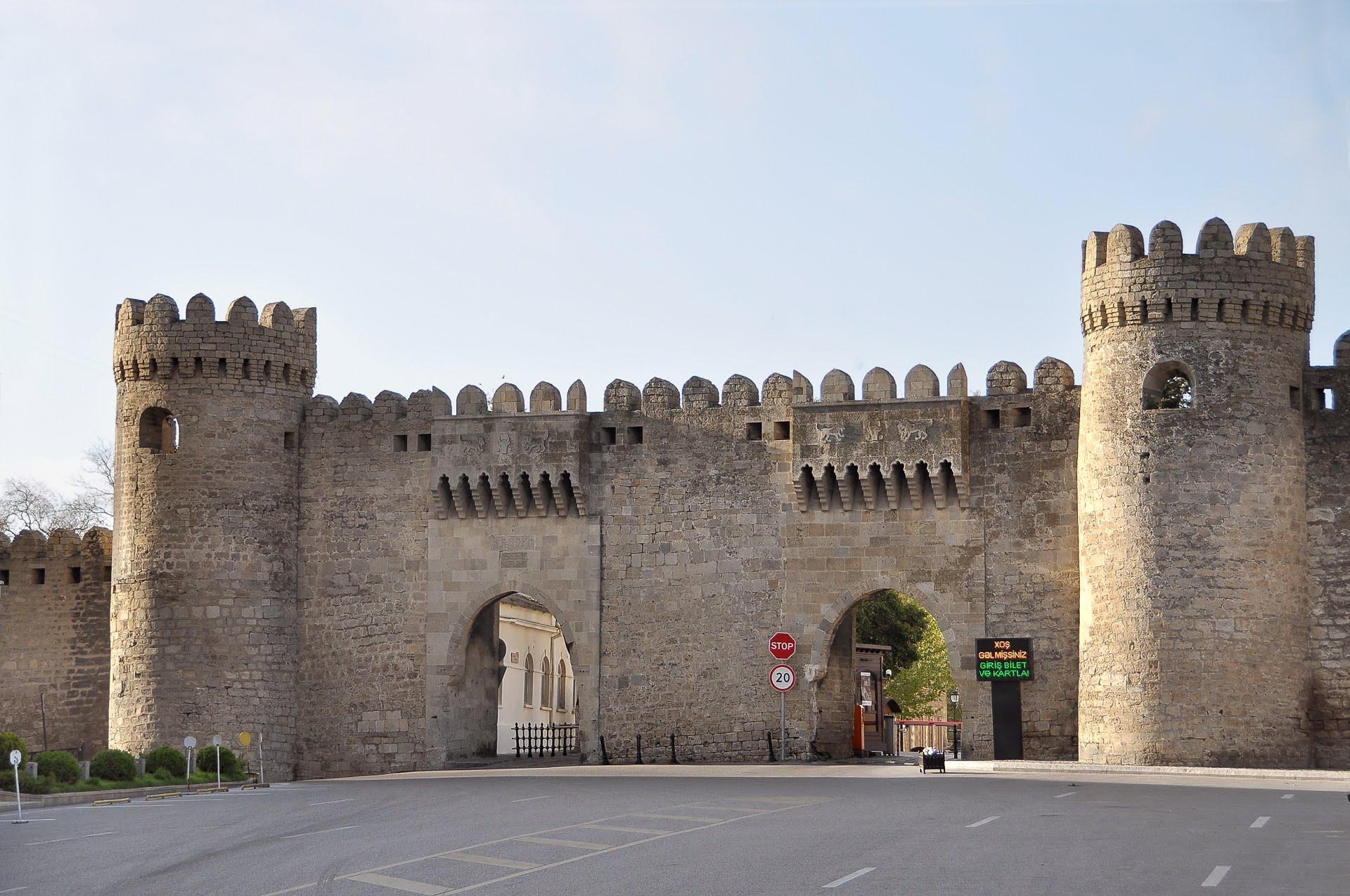 Shemakha gate of Old City - Baku