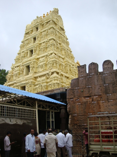 Main Temple Tower (East) - Srisailam
