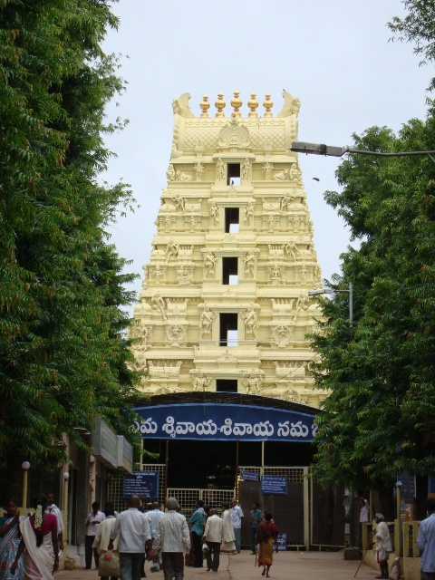 Main Temple Tower (East) - Srisailam