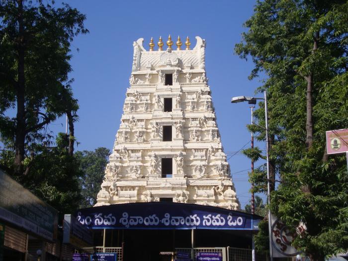 Main Temple Tower (East) - Srisailam