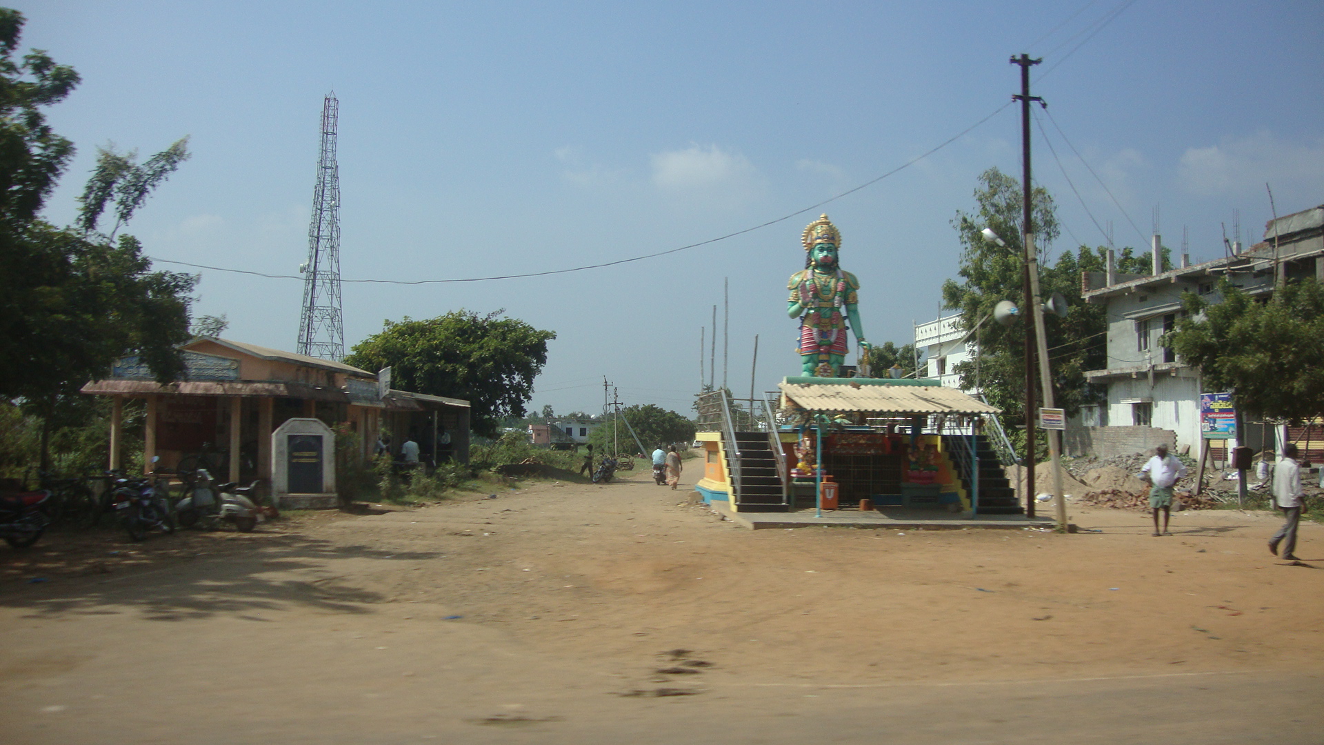 Shri Anjaneya Colossal Statue - K.Bitragunta (Kalikivayi Bitragunta)