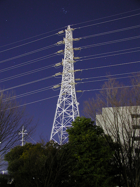 Honmoku Transmission Line Tower No. 31 - Yokohama