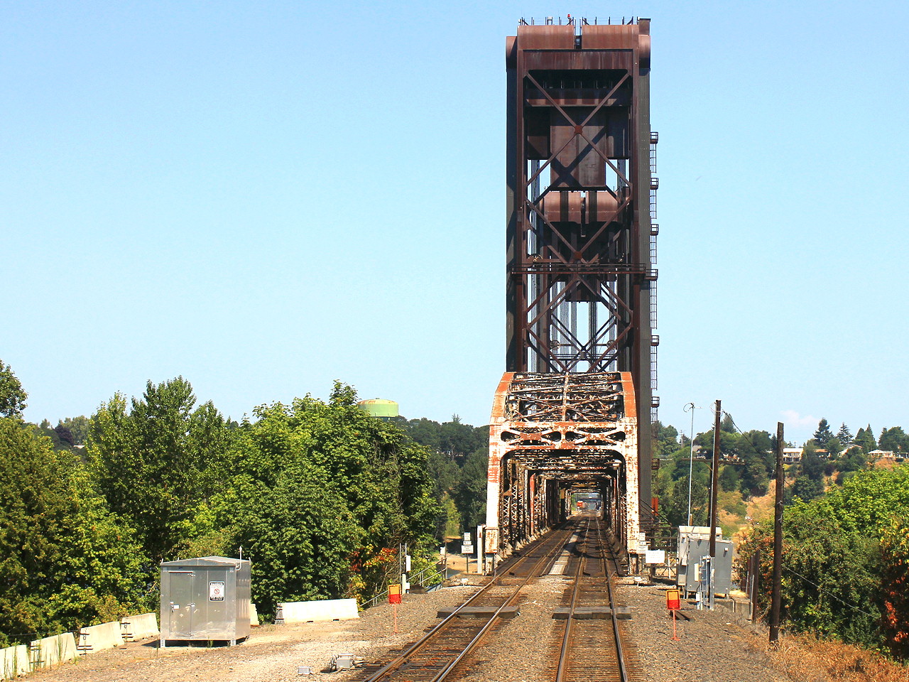 BNSF 5.1 railroad bridge - Portland, Oregon