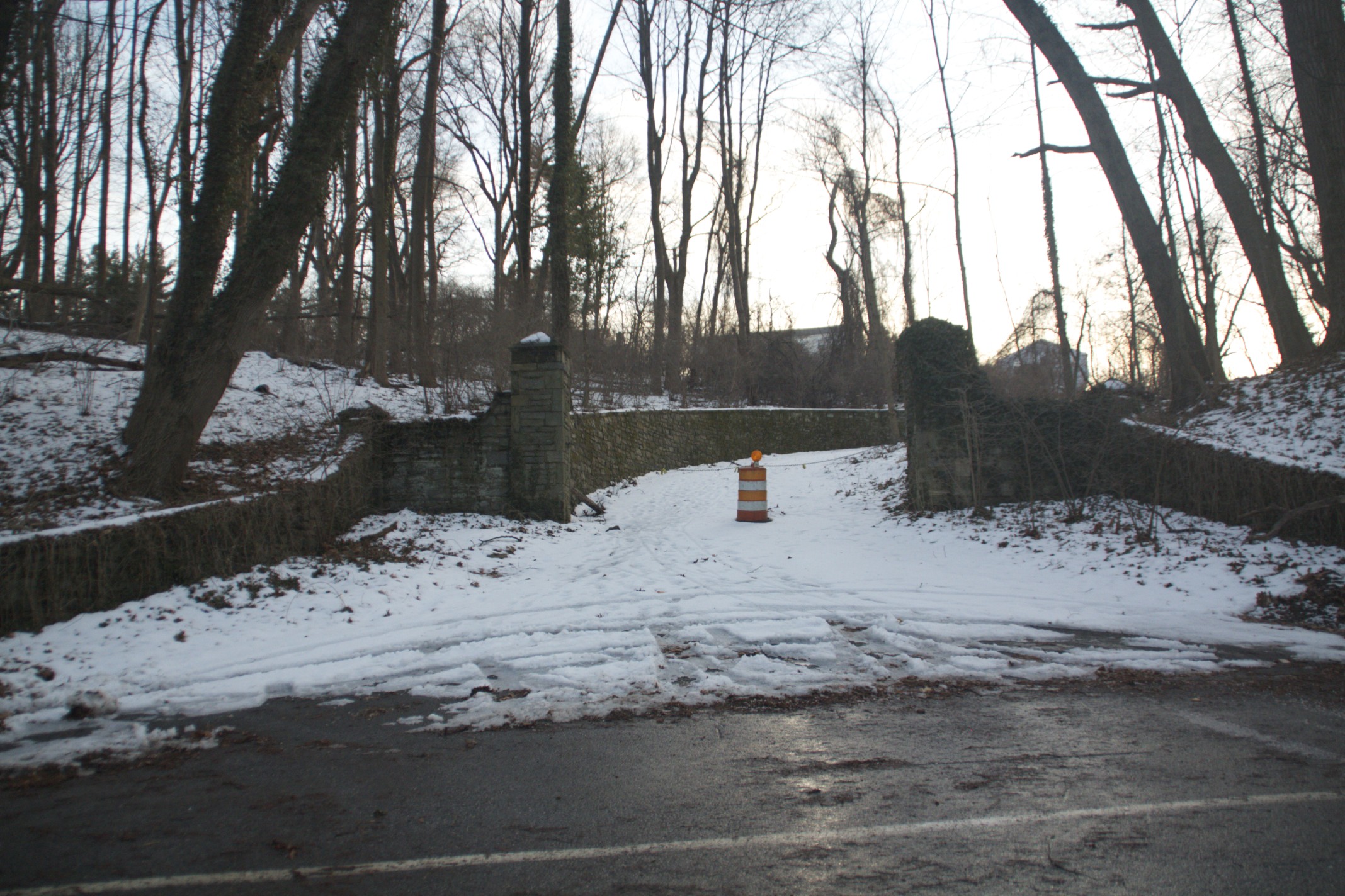 Entrance gates of Ronaele Manor Estate and Driveway