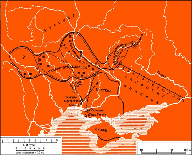 Gelonus - the capital of the Scythian tribe Budni