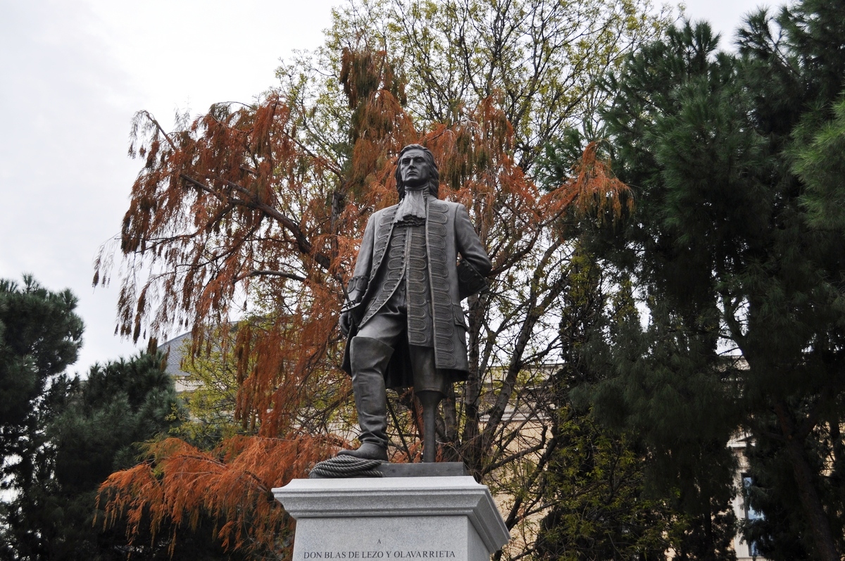 Statue of Blas de Lezo y Olavarrieta - Madrid