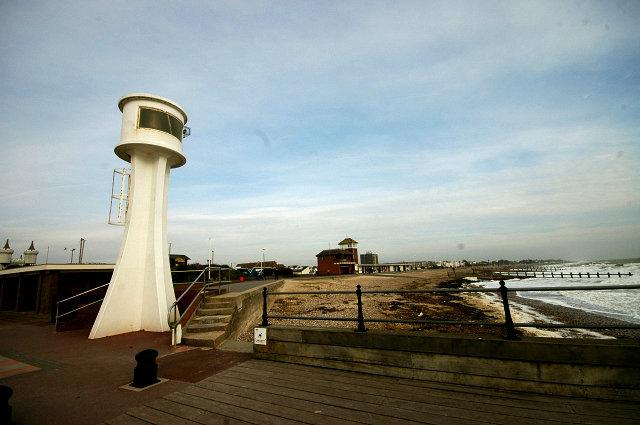 Littlehampton East Pier Range Rear lighthouse - Littlehampton