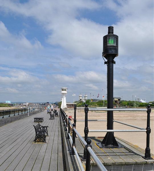 Littlehampton East Pier Range Rear lighthouse - Littlehampton