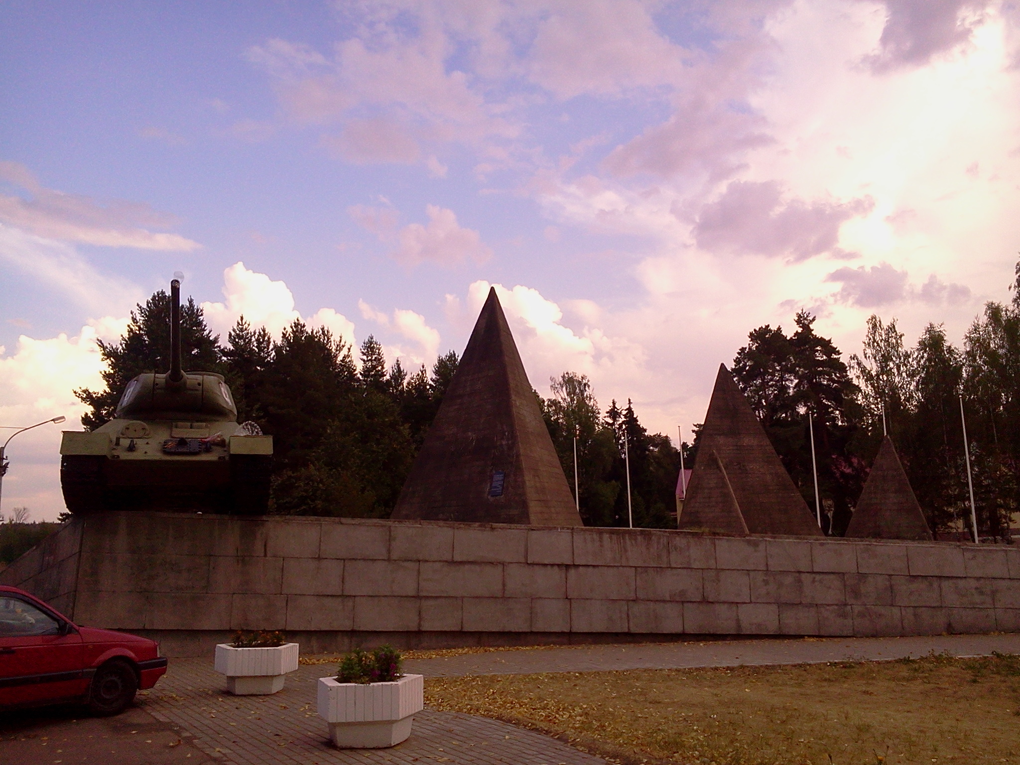 Dragon's teeth (anti-tank obstacles) - Lenino