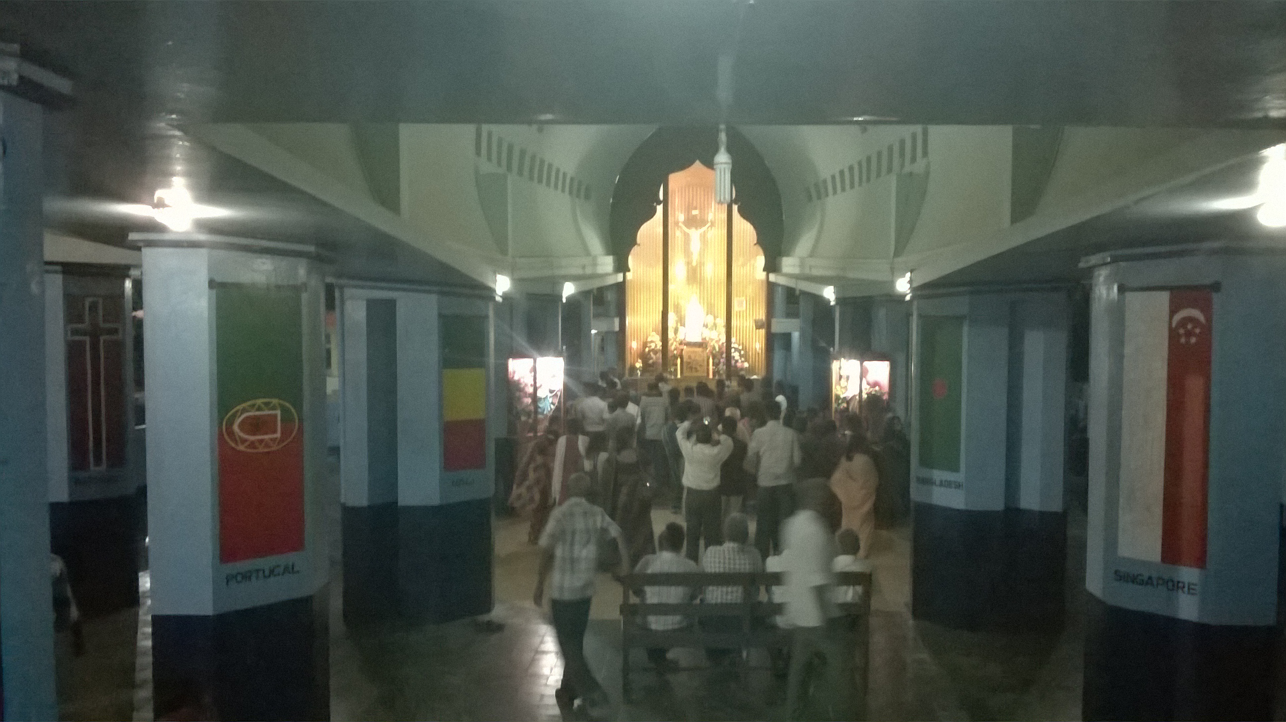 Uvari Kappal Matha Church (our lady of health) - Uvari