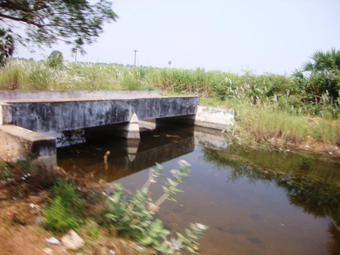 Pedestrian Bridge Over Canal at Jerusalam Pattanam - Jerusalam Pattanam