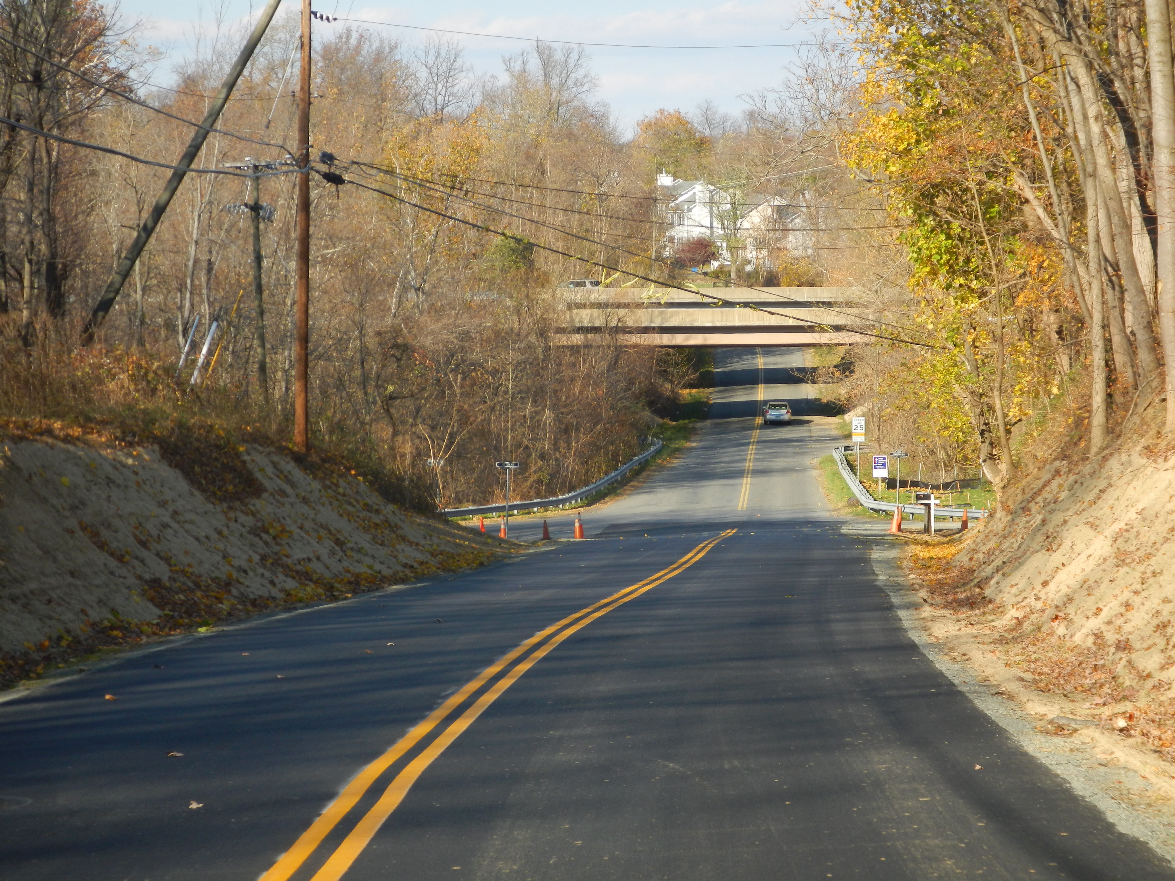 Virginia Route 7 East Bridge over Route 719 - Round Hill, Virginia