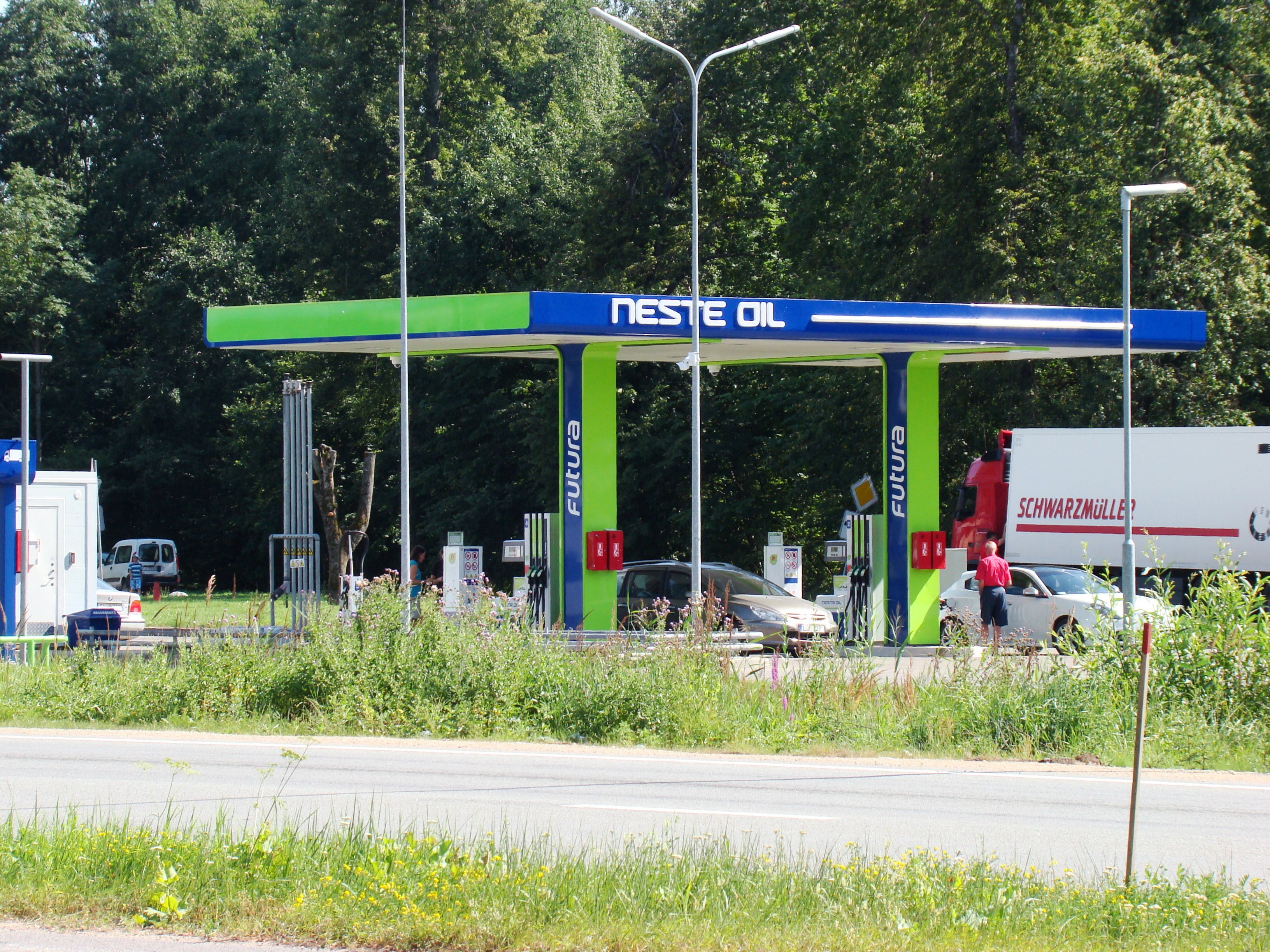 Gas station Neste - Salaspils