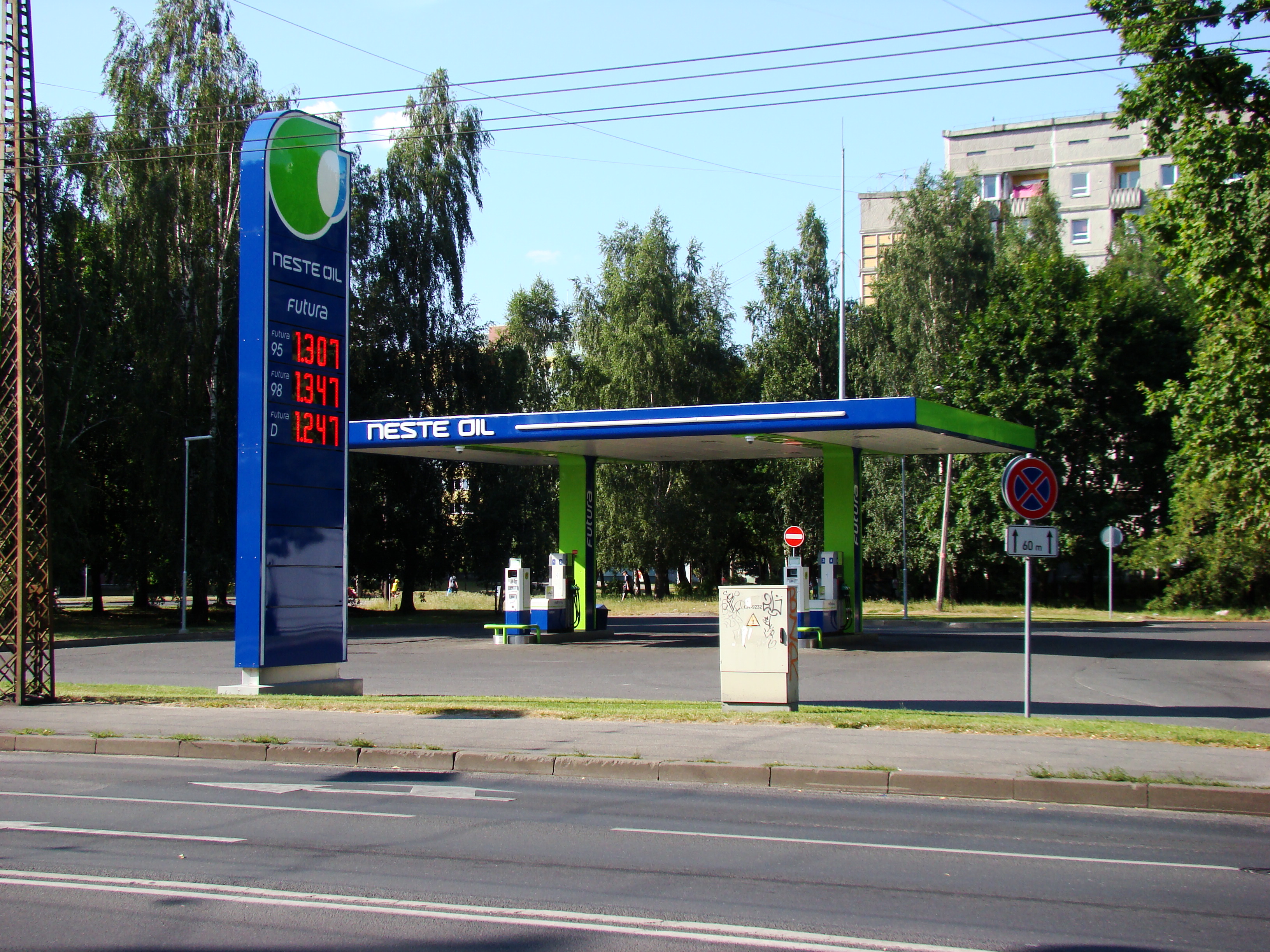 Gas station Neste - Riga Augusta Deglava Street, 51A | petrol / gas ...