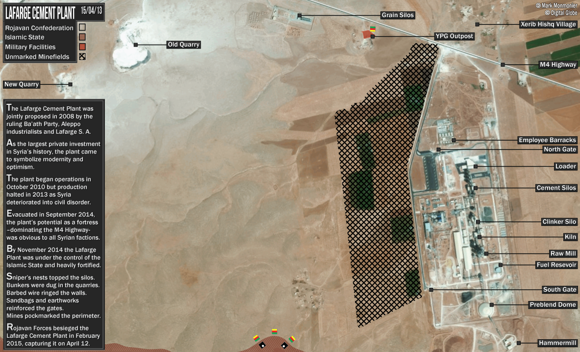 Former US Military Base at former Lafarge cement plant