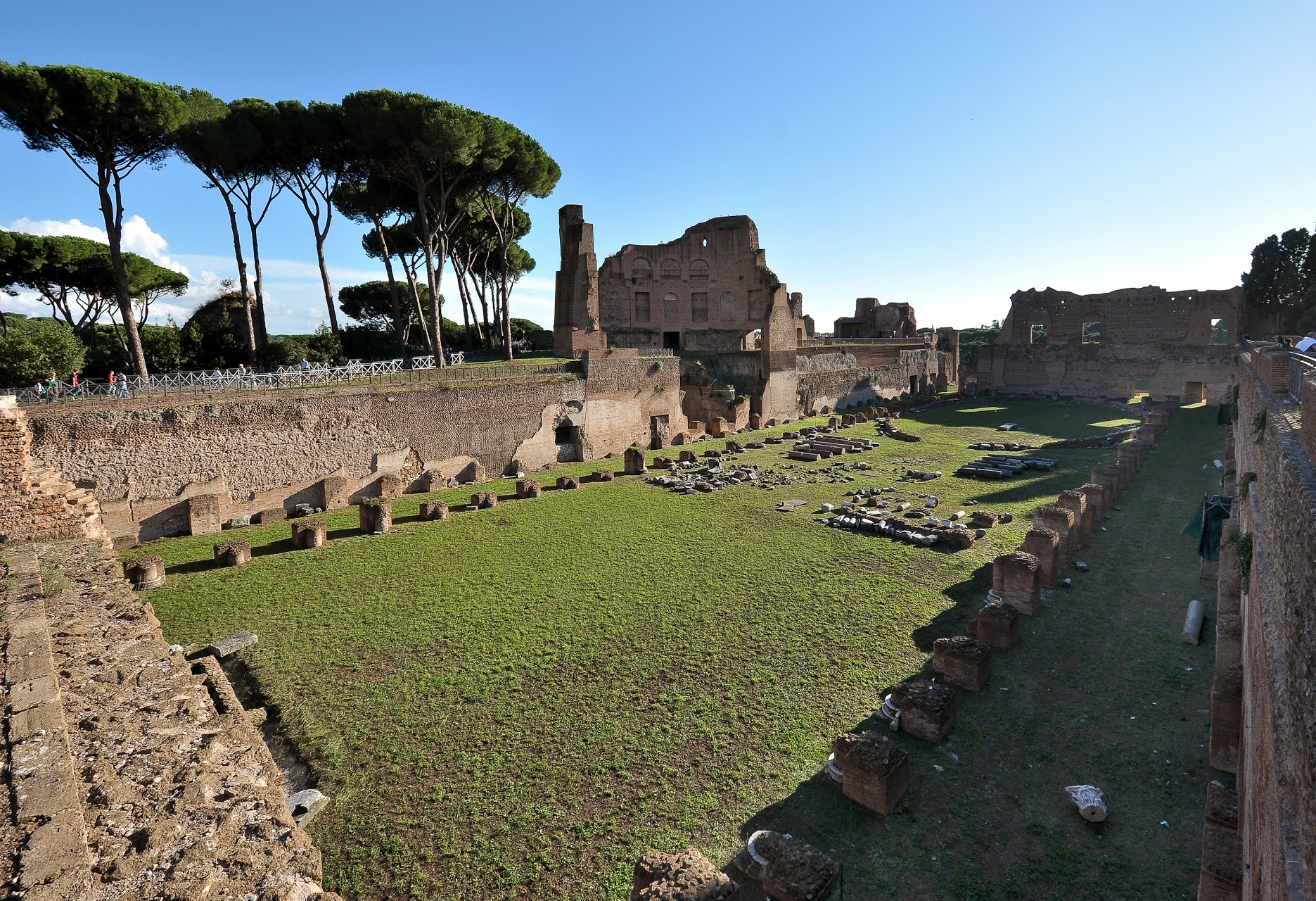Palace of Domitian - Rome
