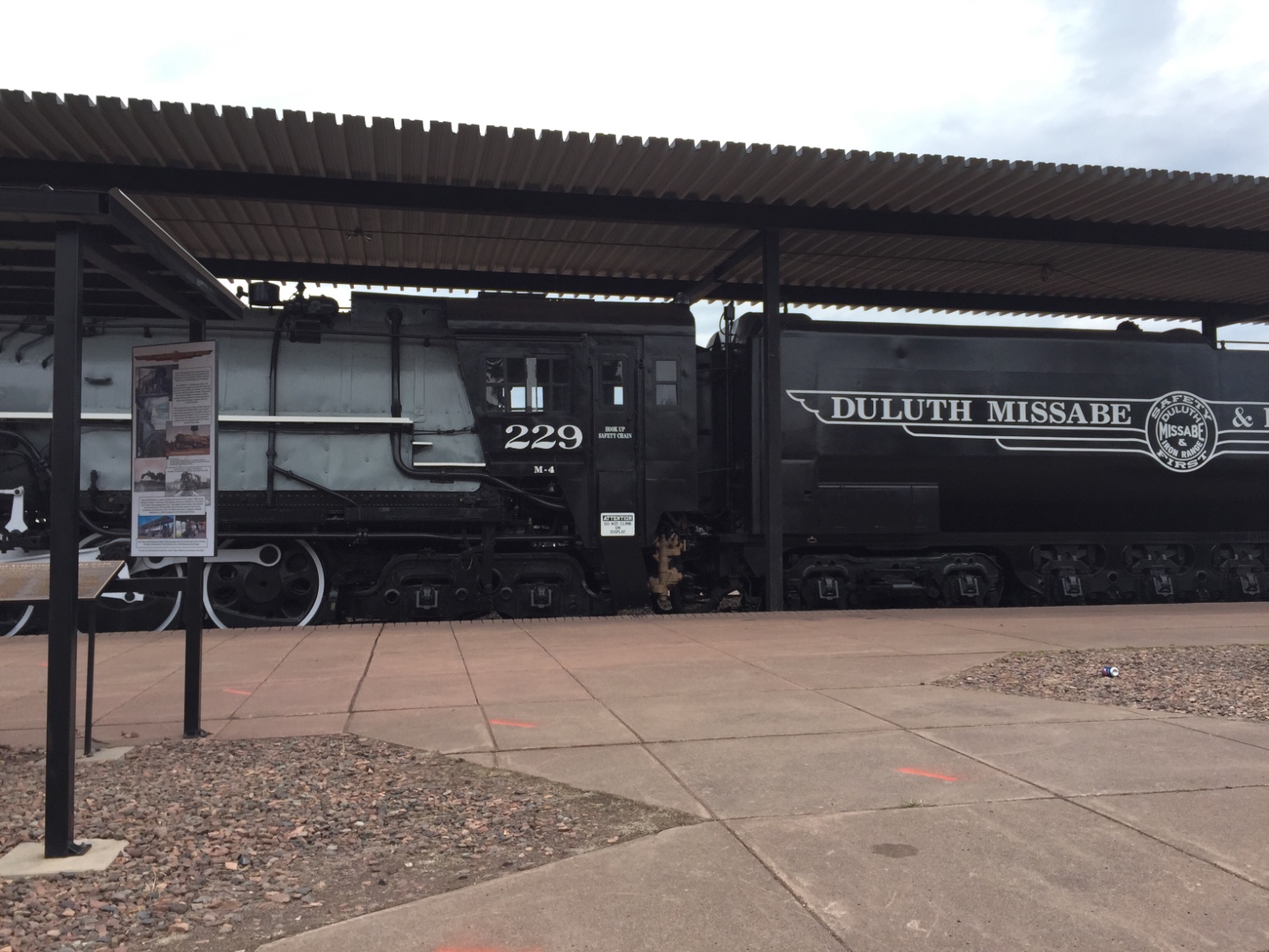 DM&IR 2-8-8-4 Yellowstone 229 - Two Harbors, Minnesota