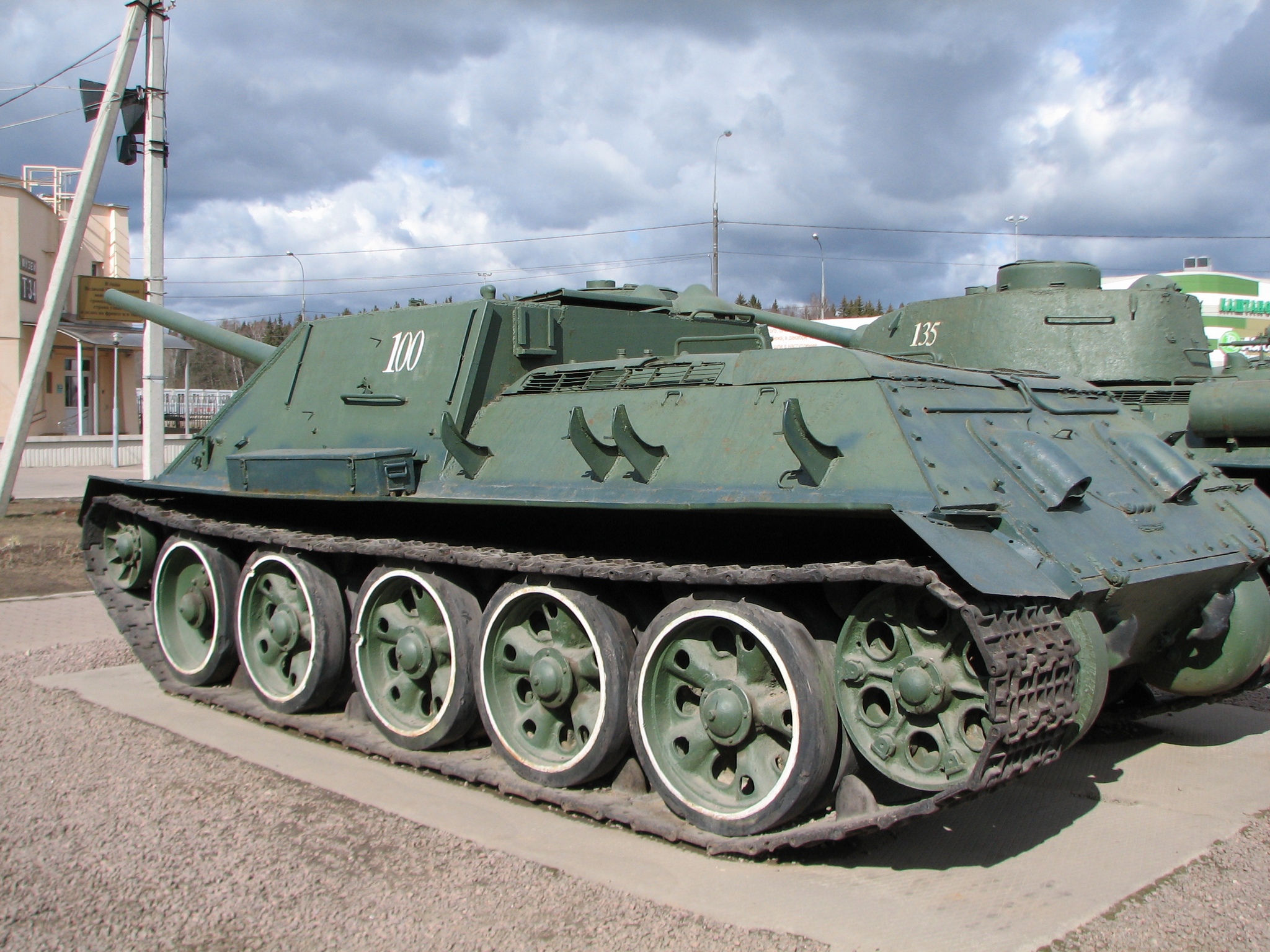 SU-100 구축전차 - Шолохово