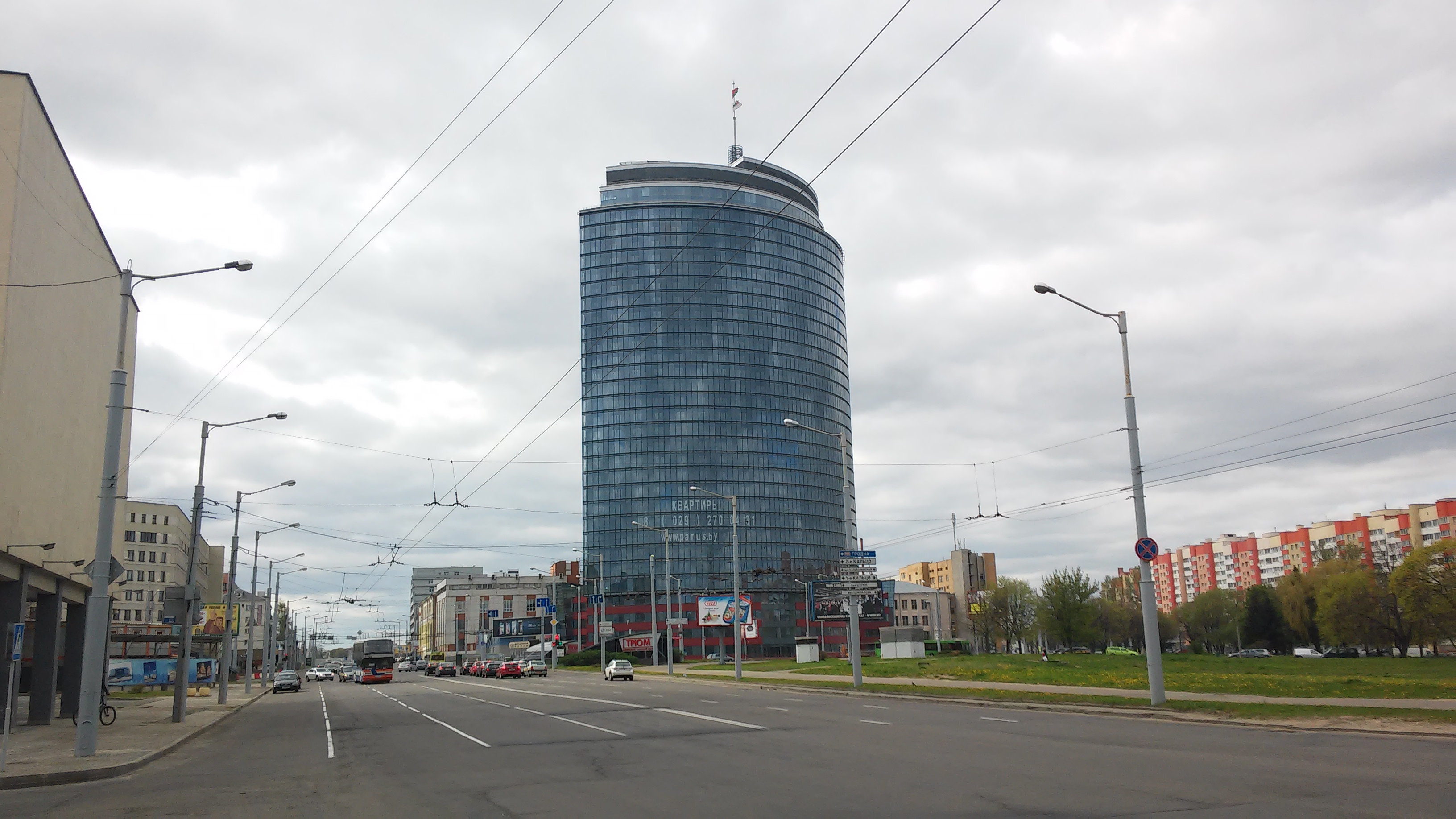 Parus residential building - Minsk | office building, high-rise ...