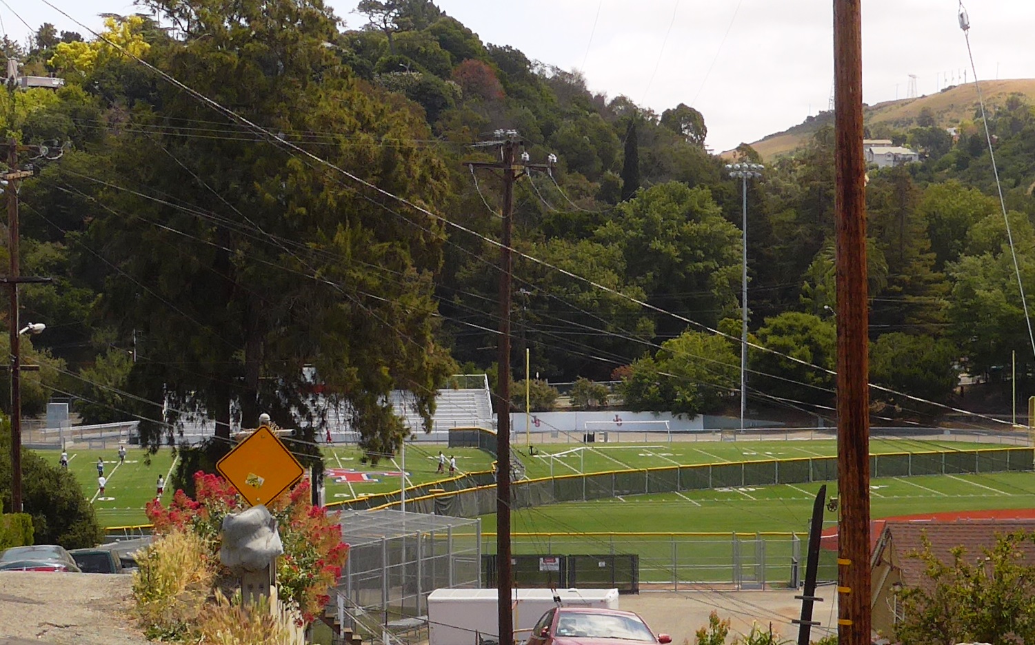 John Swett High School | secondary education, school yard