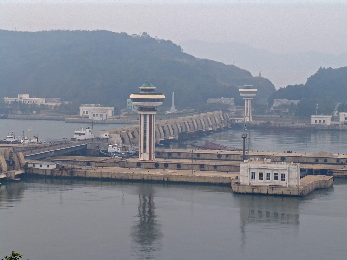 West Sea Barrage Lock - Nampo