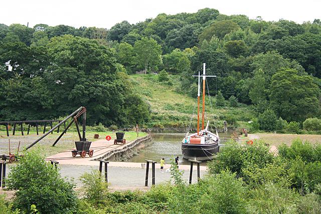 Great Dock/ Old Quay - Morwellham Quay
