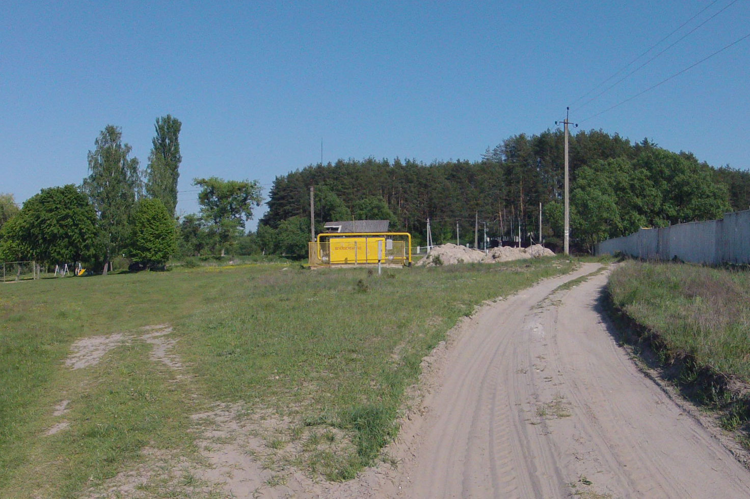 Gas reduction station