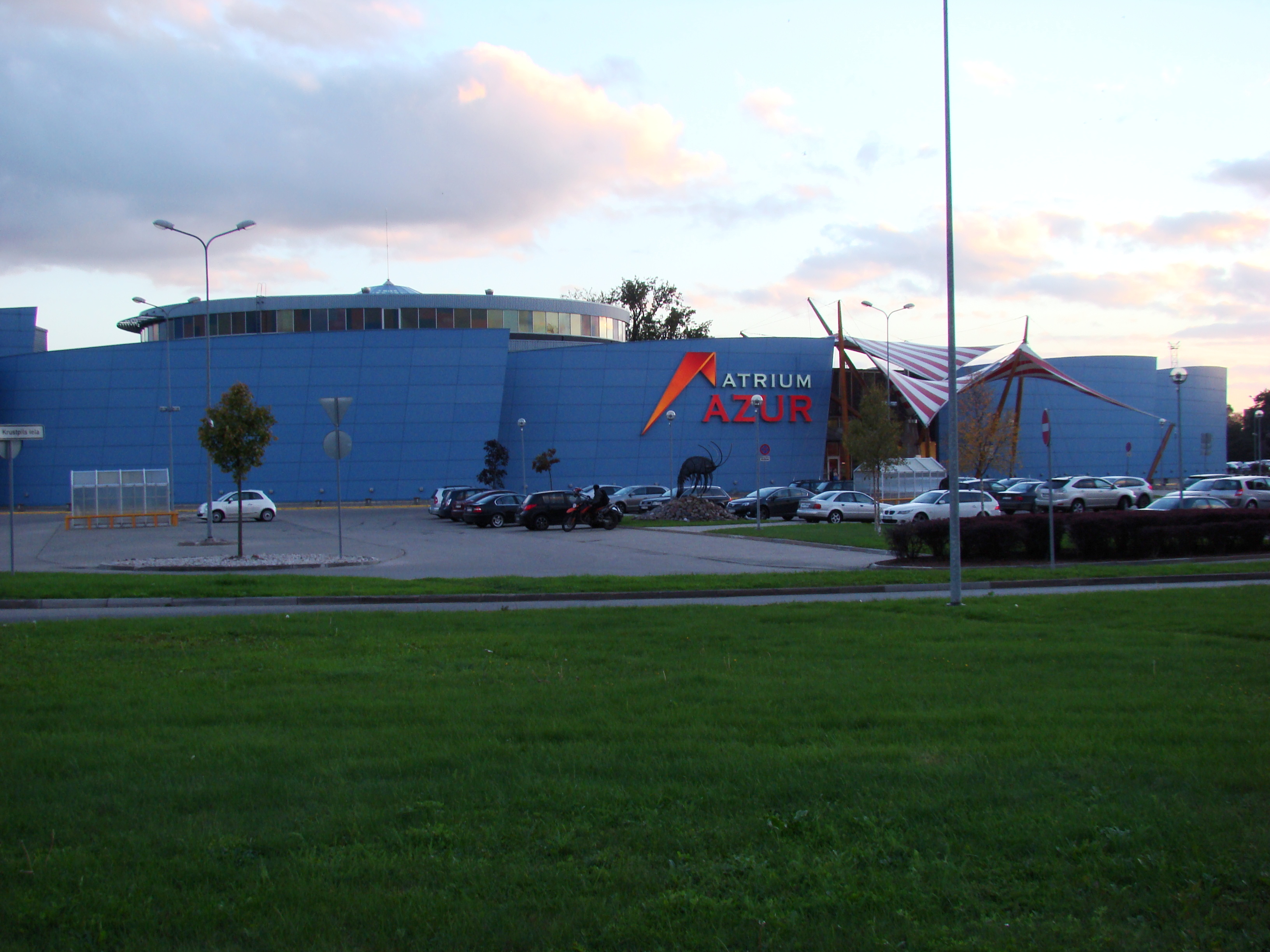 Former shopping mall Atrium Azur - Riga