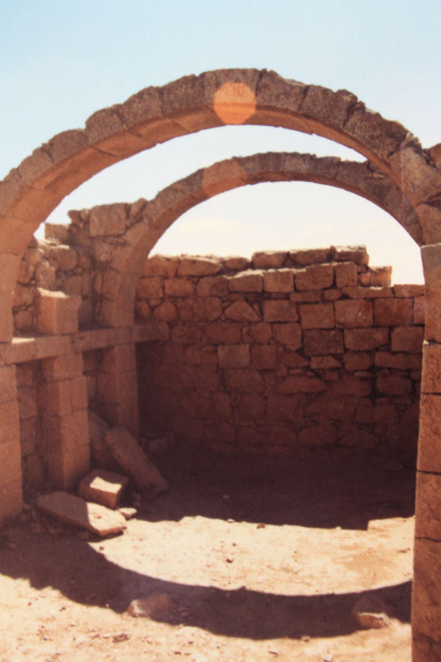 The ruins of Avdat