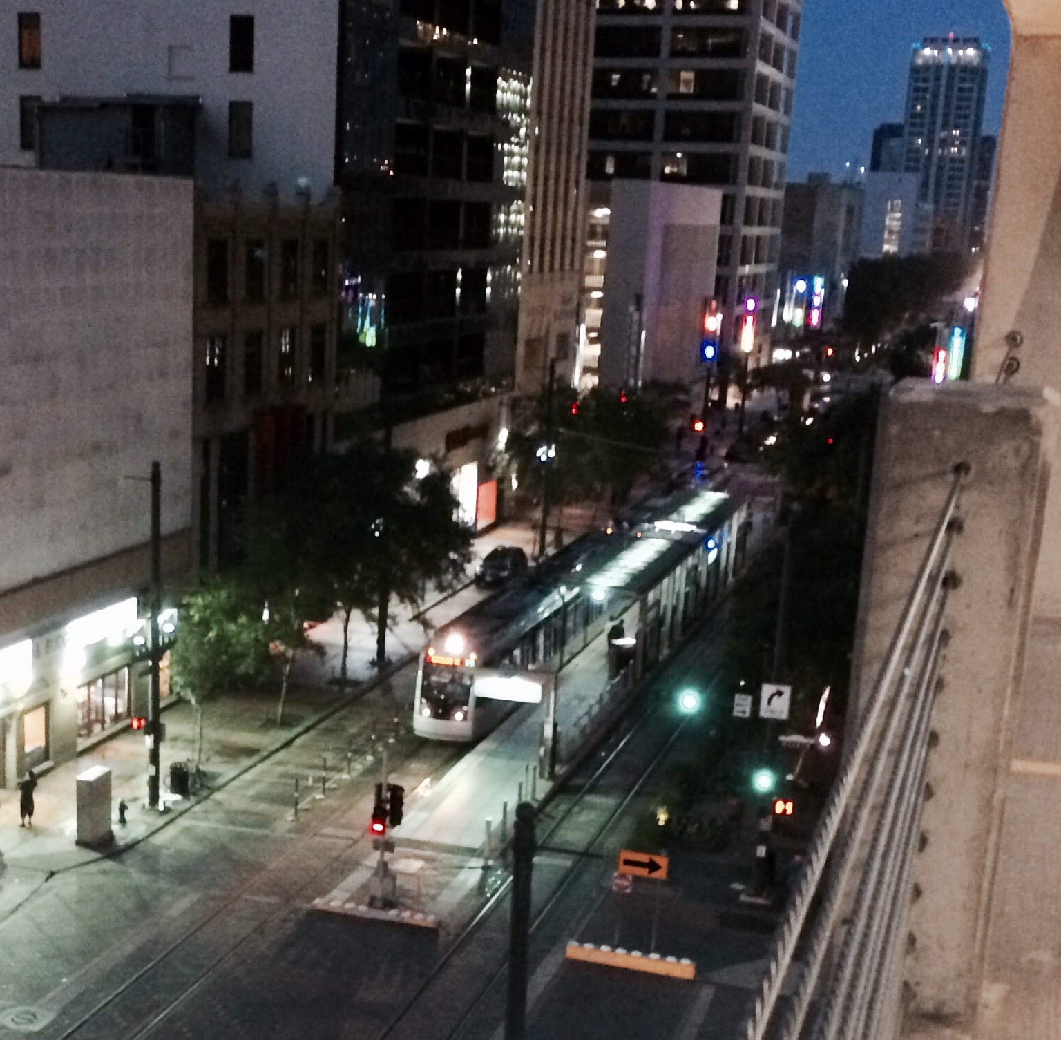 Main Street Square METRORail Station (northbound) - Houston, Texas