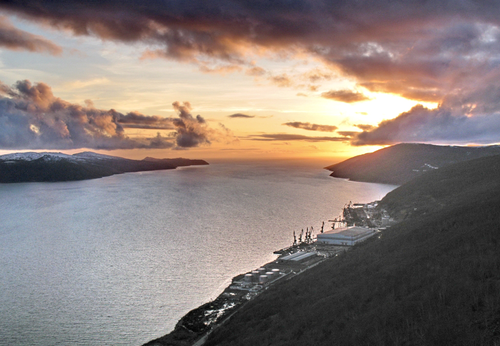 Magadan Sea Trading Port - Magadan