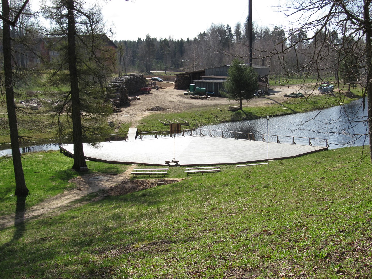 Open-Air Stage - Ērģeme | open air theatre