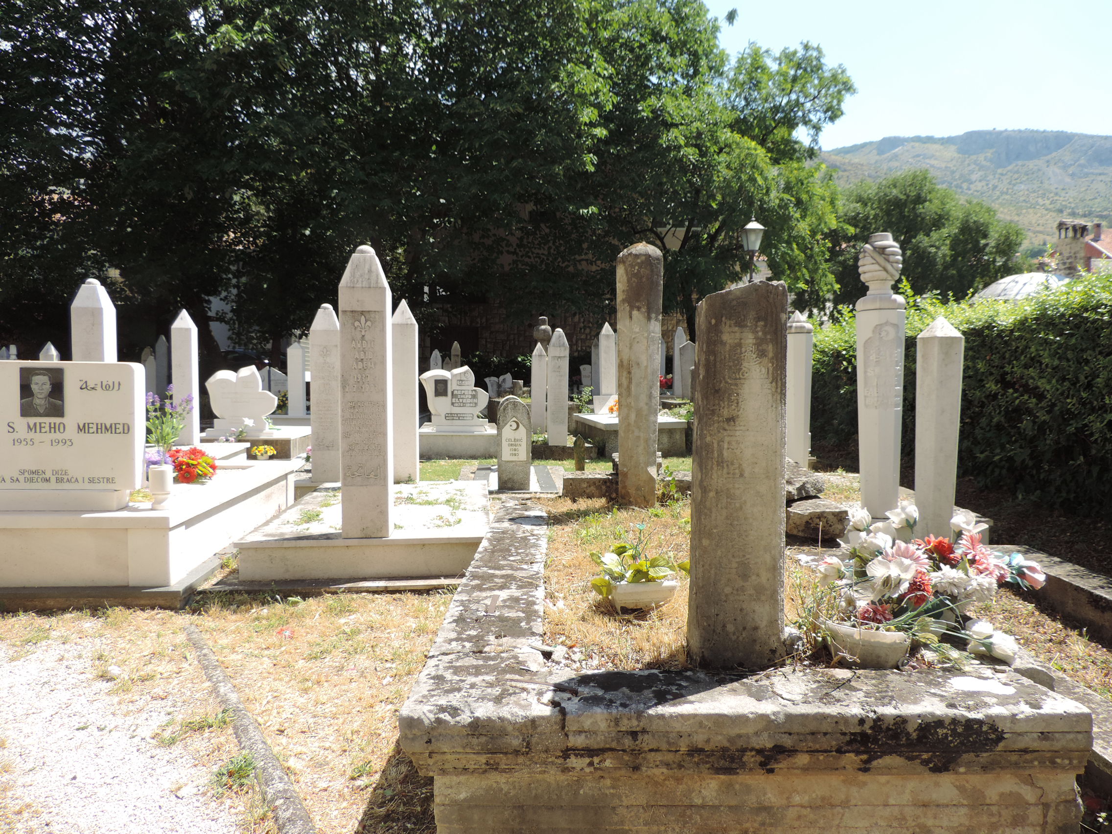 Muslim cemetery - Mostar