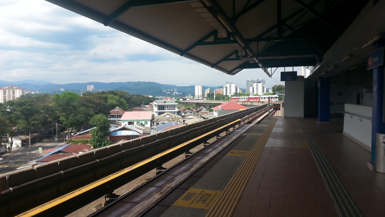 KJ8 Damai LRT Station - Kuala Lumpur