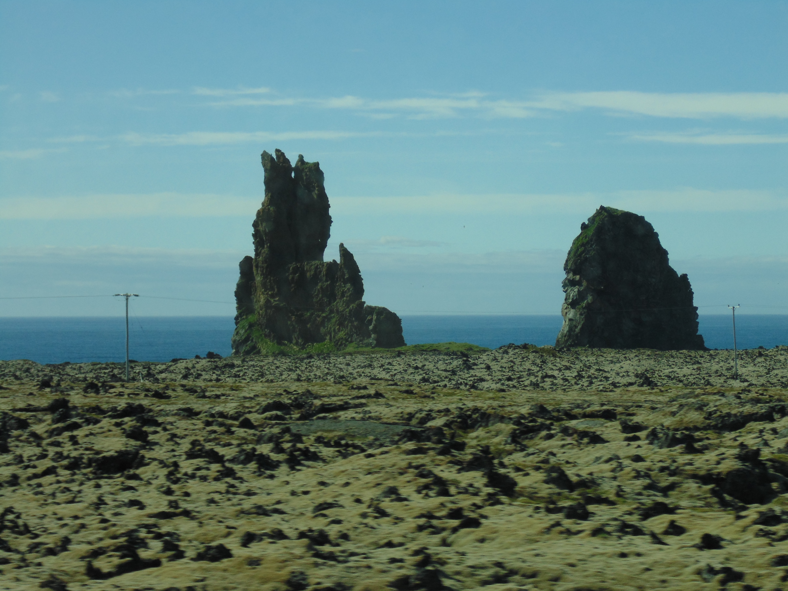 Londrangar basalt cliffs